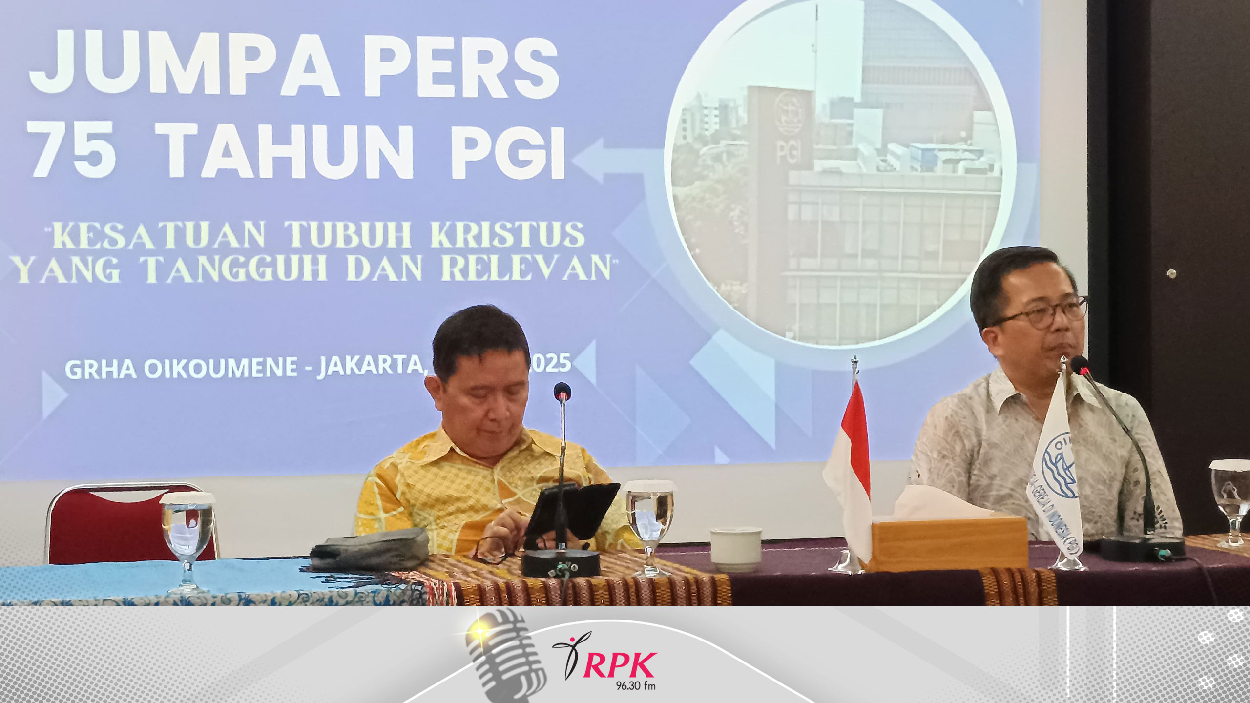 PGI Rayakan Puncak HUT ke-75 di GKI Pondok Indah, Angkat Tema Kesatuan ...